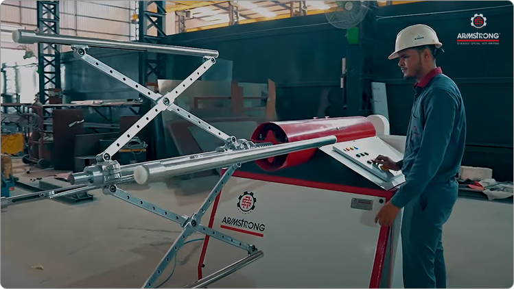 FIBC Jumbo Bag Liner Opening Machine | Armstrong