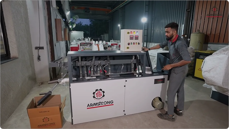 Semi Automatic Bobbing Cleaning Machine